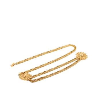 Chanel Pre-owned Metal Belt - - Pre-owned - Damen - Gelb - ONE SIZE