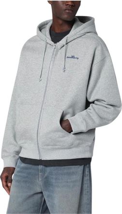 Awake NY Homme, Sweatshirts et sweats à capuche, Gris, Taille: XL Felpa Cappuccio