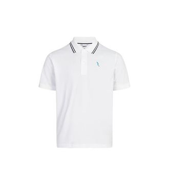 Aigle Polo &agrave; manches courtes en coton m&eacute;lang&eacute;