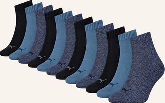 Puma Socken Quarter 12-Pack blau