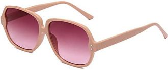 Generic Lunettes de soleil tendance pour hommes et femmes, lunettes de soleil tendance en plein air, lunettes de soleil dombrage de plage (couleur : D, taille