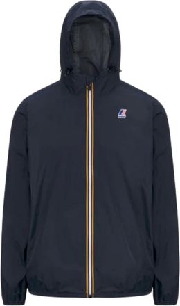 K-Way Homme, Vestes, Bleu, Taille: 2XL Veste Courte Claude
