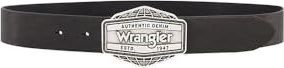 Wrangler Grande Ceinture à Boucle, Noir, 105 cm Hommes