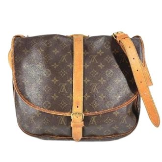 Louis Vuitton unisex, Pre-owned, Brun, Taille: ONE Size Sac bandouli&egrave;re en toile Pre-owned