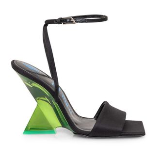 The Attico Pyramidenabsatz-Sandalen - - Shoes - Damen - Schwarzk - 36 1/2 EU