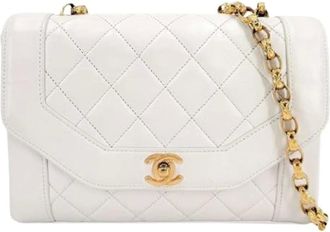 Chanel Sac bandouli&egrave;re vintage Pre-owned - Femme - Pre-owned - Blanc - Taille: ONE Size