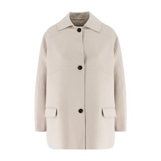 Kiton Elegante Dreiknopfjacke - - Coats - Damen - Wei&szlig; - M