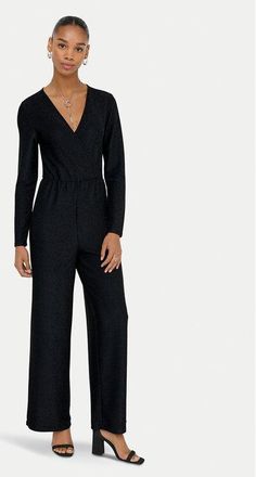 Only Jumpsuit Rich 15360280 Schwarz Regular Fit