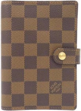 Louis Vuitton Pre-owned Vintage Canvas Small Wallet - Femme - Pre-owned - Brun - Taille: ONE Size