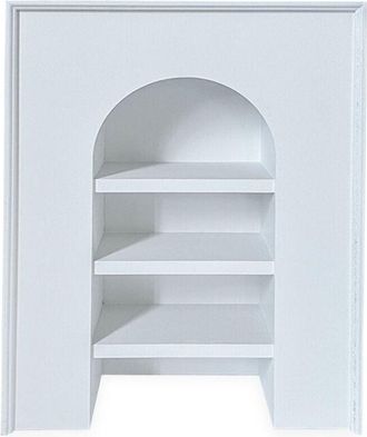 Paris Prix Étagère 3 Niveaux Arche Adrienne 80cm Blanc