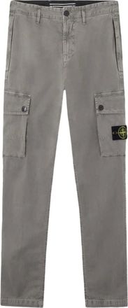 Stone Island Homme, Pantalons, Gris, Taille: W32 Pantalon Cargo