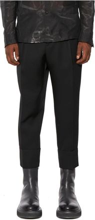 SAPIO Sapio, Homme, Pantalons, Noir, Taille: M Pantalon Cropped Tailleur