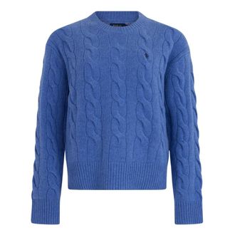 Polo Ralph Lauren Femme, Pulls, Bleu, Taille: 36 FR Tricots