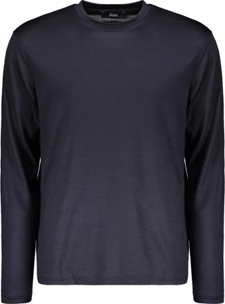 Herno Homme, Tops, Bleu, Taille: L Pull classique &agrave; col rond