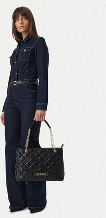 Love Moschino Handtasche JC4145PP1PLA0000 Schwarz