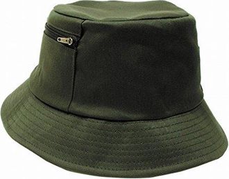 MFH Chapeau souple (bob de pêcheur) avec petite poche latérale 55 OLIV