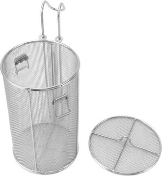 Generic RASTKY Panier S&eacute;parateur Dassaisonnements pour Soupe avec Poign&eacute;e &agrave; Haute Extension, Filtre &agrave; &eacute;pices en Acier Inoxydable pour la Cuisson, Confortable 