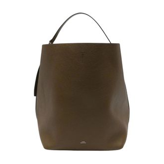 Toteme Femme, Sacs, Brun, Taille: ONE Size Sac cabas ceintur&eacute; en cuir grain&eacute;
