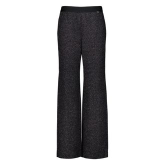 Marc Cain Femme, Pantalons, Noir, Taille: 44 FR Pantalon Noir Modèle Élégant