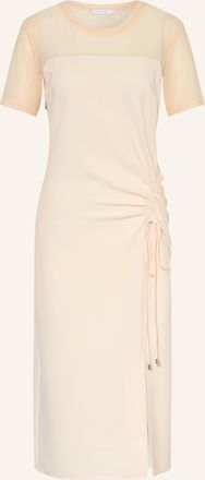 Patrizia Pepe Patrizia Pepe Kleid Im Materialmix beige