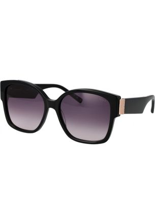 Ted Baker TB1767 Linia 001 gl&auml;nzend schwarz lila Sonnenbrille mit Farbverlauf