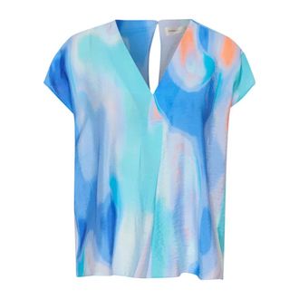 Inwear Eaux Douces Imprim&eacute; Abstrait Haut Chemisier - Femme - Tops - Multicolore - Taille: 40 FR