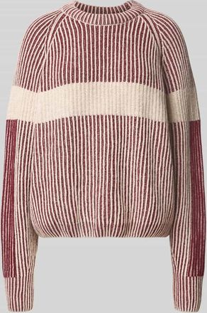 Armedangels Loose Fit Pullover aus Woll-Mix Modell RIB ARTWORK KNIT
