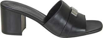 Tory Burch Femme, Chaussures, Noir, Taille: 39 EU Leelee Heeled Mule
