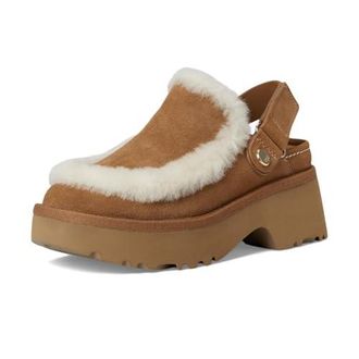UGG Sabots Esmee pour femme, ch&acirc;taigne, 38 EU