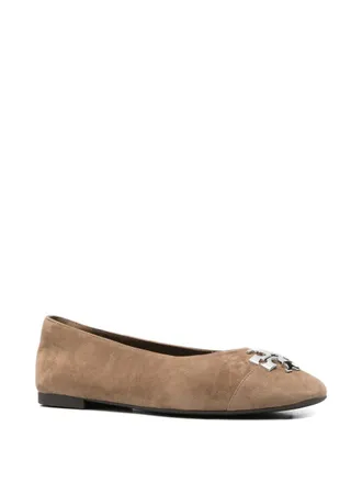 Tory Burch Charlie Flat - Brown