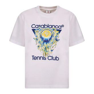 Casablanca Femme, Tops, Blanc, Taille: 42 FR T-shirt