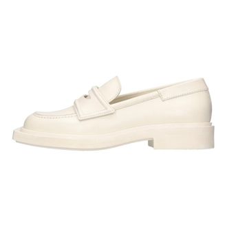 3Juin Viola Leder Mokassins - - Shoes - Damen - Wei&szlig; - 38 1/2 EU