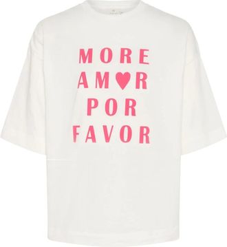 Kaffe Femme, Tops, Blanc, Taille: 40 FR T-Chemises