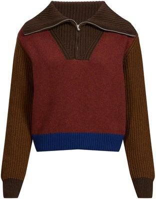 Thinking Mu Pull droit en maille en laine