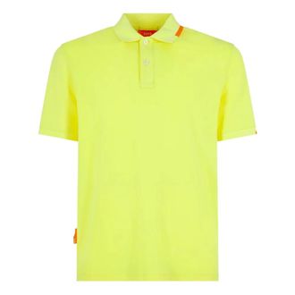 Suns Klassisches Polo-Shirt Gelb Herren - - Tops - Herren - Gelb - 2XL