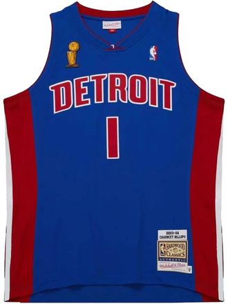 Mitchell & Ness maillot 2003/04 Finals Chauncey Billups Detroit Pistons - Bleu