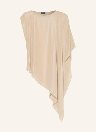 PESERICO Peserico Blusenshirt Mit Schmucksteinen beige