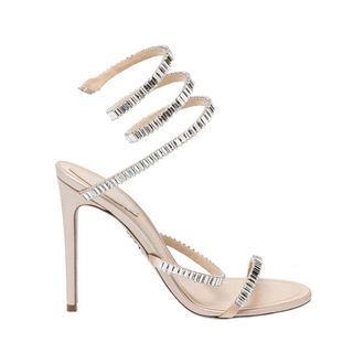 Rene Caovilla Femme, Chaussures, Beige, Taille: 41 EU Cleo Spark Sandal