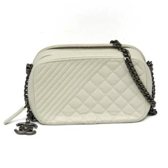 Chanel Pre-owned Cuir sacs-chanel - Femme - Pre-owned - Beige - Taille: ONE Size