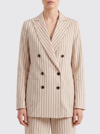 Myths Blazer crois&eacute; en lyocell ray&eacute;