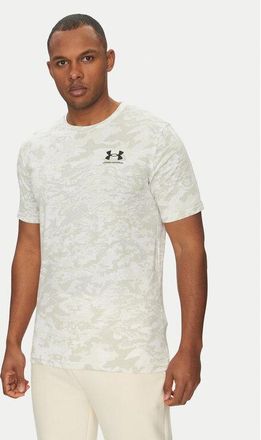 Under Armour T-Shirt ABC 1357727 Wei&szlig; Regular Fit