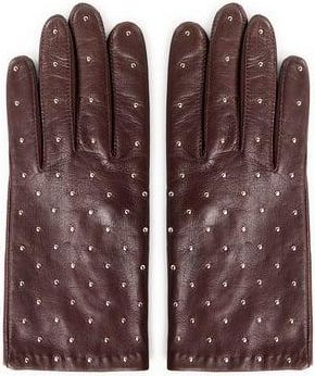 Saison 1865 lederhandschuhe - braun