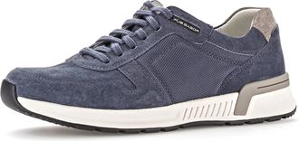 Gabor Herren Sneaker Low,Halbschuhe,zertifiziertes Leder,Wechselfu&szlig;bett,Laufschuhe,schn&uuml;rschuhe,schn&uuml;rer,Sportschuhe,Fjord,45 EU / 10.5 UK