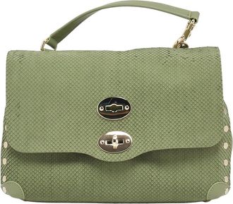 Zanellato Femme, Sacs, Vert, Taille: ONE Size Postina Amoretto Shoulder Bag