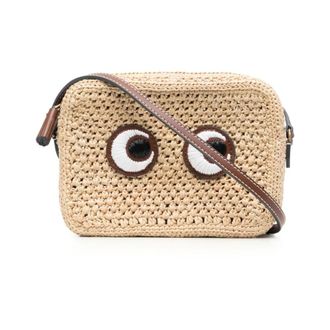 Anya Hindmarch Eyes Crossbody Bag - - Bags - Damen - Beige - ONE SIZE