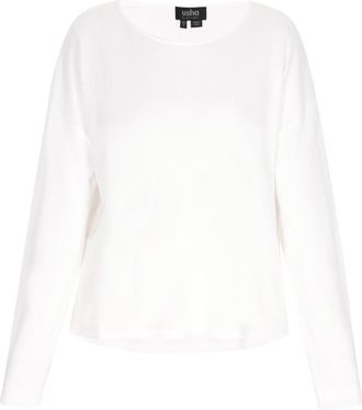 Usha Pullover Frauen cremefarben