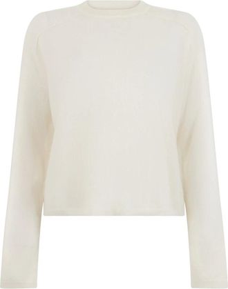 Lisa Yang Rundhals-Pullover - - Knitwear - Damen - Wei&szlig; - XS