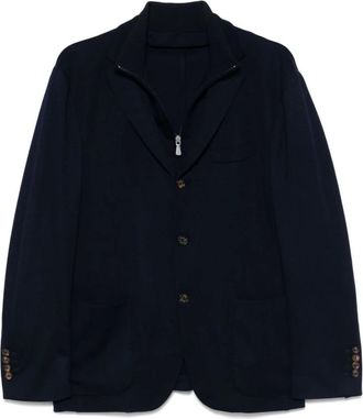 Eleventy Homme, Vestes, Bleu, Taille: 3XL Blazers