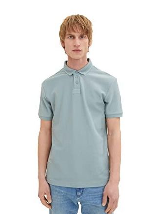 Tom Tailor 1035564 Polo, 28129-Bleu Clair, L Homme