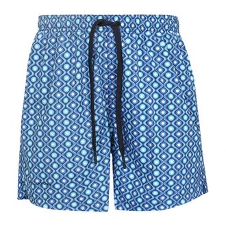 Tagliatore Geometrisch gemusterte Badeshorts - - Swimwear - Herren - Blau - S